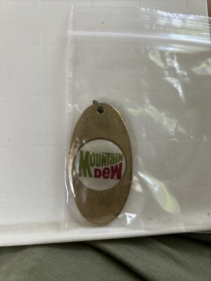 Vintage Mountain Dew, brass key Ring | eBay