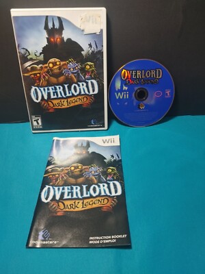 Overlord Dark Legend Nintendo Wii Canadian Variant | eBay