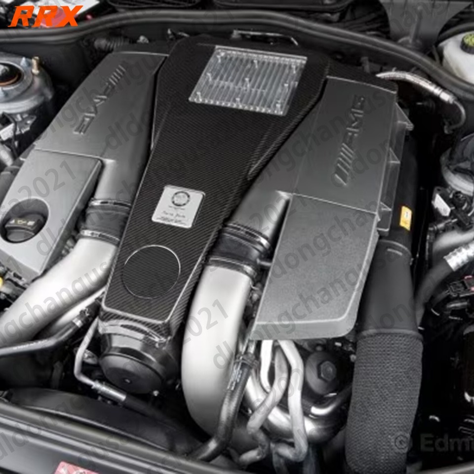 Real Carbon Fiber Hood Engine Replace Cover For Benz G63 S63 CLS63 E63S ...