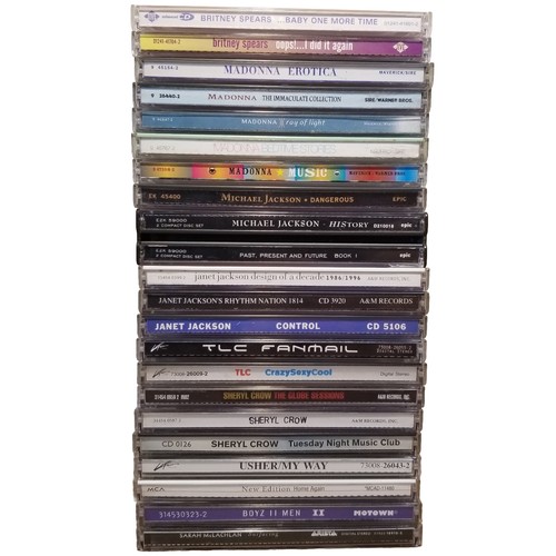 90s 2000s Rock Alternative Pop CD Lot Of 21 Michael Jackson Britney ...