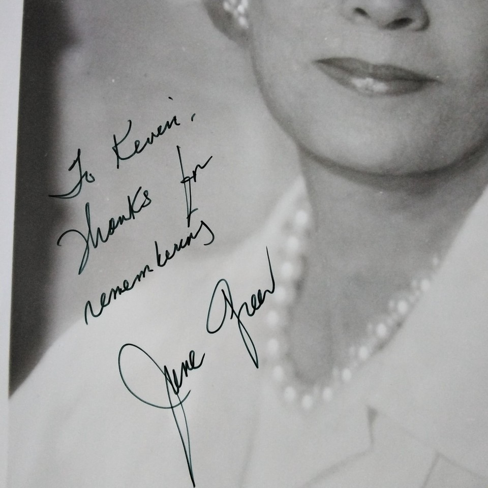 Jane Greer SIGNED Photo 40s Movie Actress Noir Out of The Past Big ...