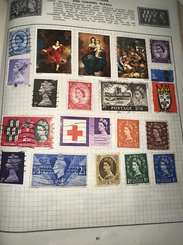 Old Stamp Album | eBay UK