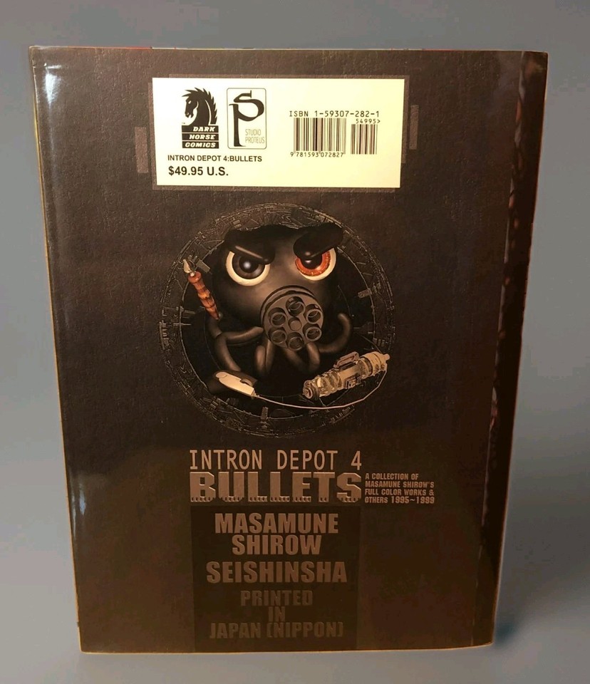 Intron Depot 4: Bullets — Masamune Shirow Color Art Book | eBay