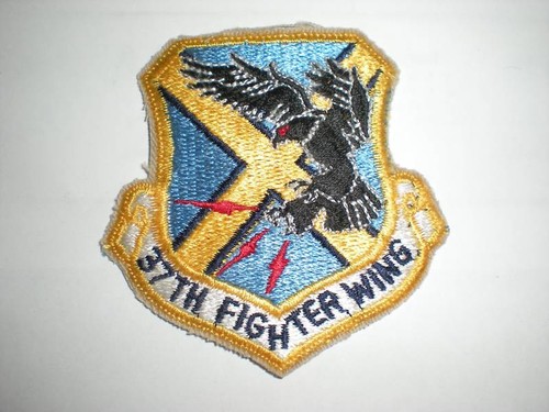 USAF 37TH FIGHTER WING PATCH F-117 -COLOR | eBay