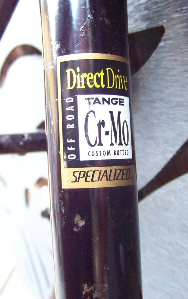 Vintage Specialized Stumpjumper Frame Set-Tange Cr-Mo Tubing | eBay