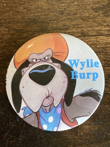 Vintage 1991 Wylie Burp An American Tail Fievel Goes West Pinback ...