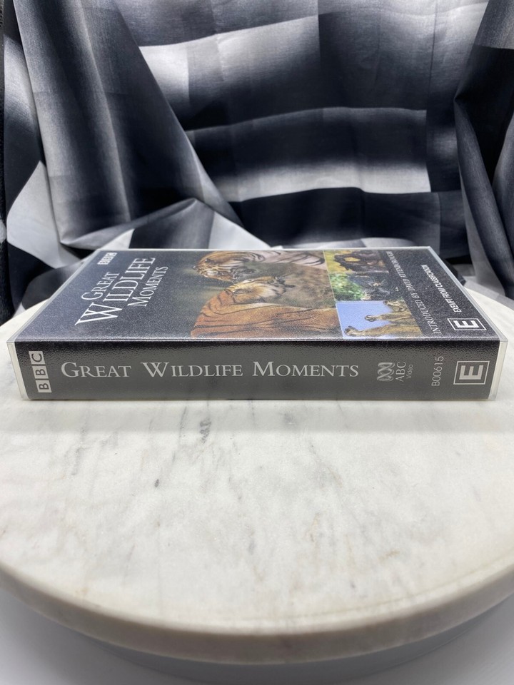 Great Wildlife Moments With David Attenborough Brand New Tape is Sealed ...