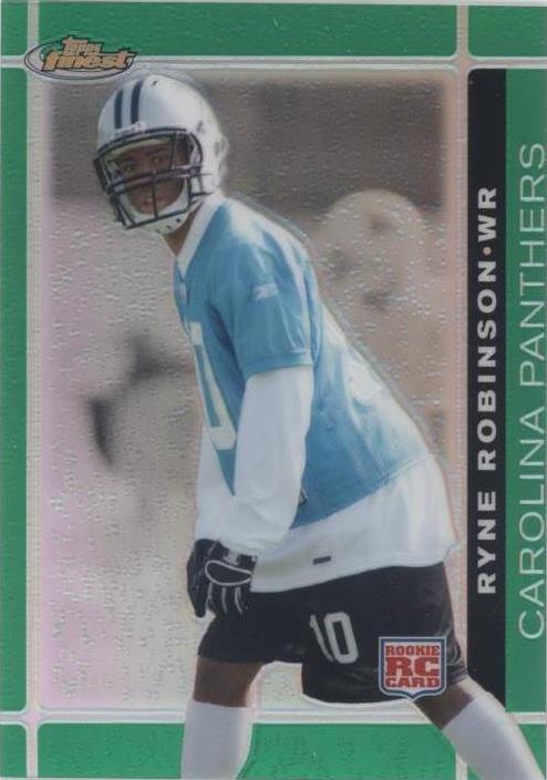2007 Topps Finest - Rookie Ryne Robinson #143 Green Refractor /199 (RC ...