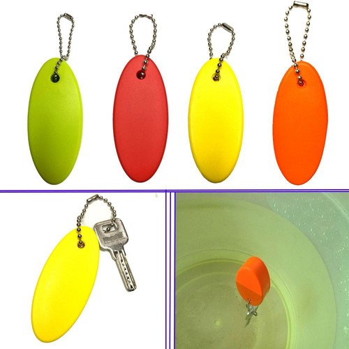 Fender Buoyant holder Float Canal Keychain Kayak keyring Floating Key ...