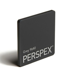 Perspex® Grey 9640 Cast Acrylic Plastic Sheet Panel / Various sizes ...
