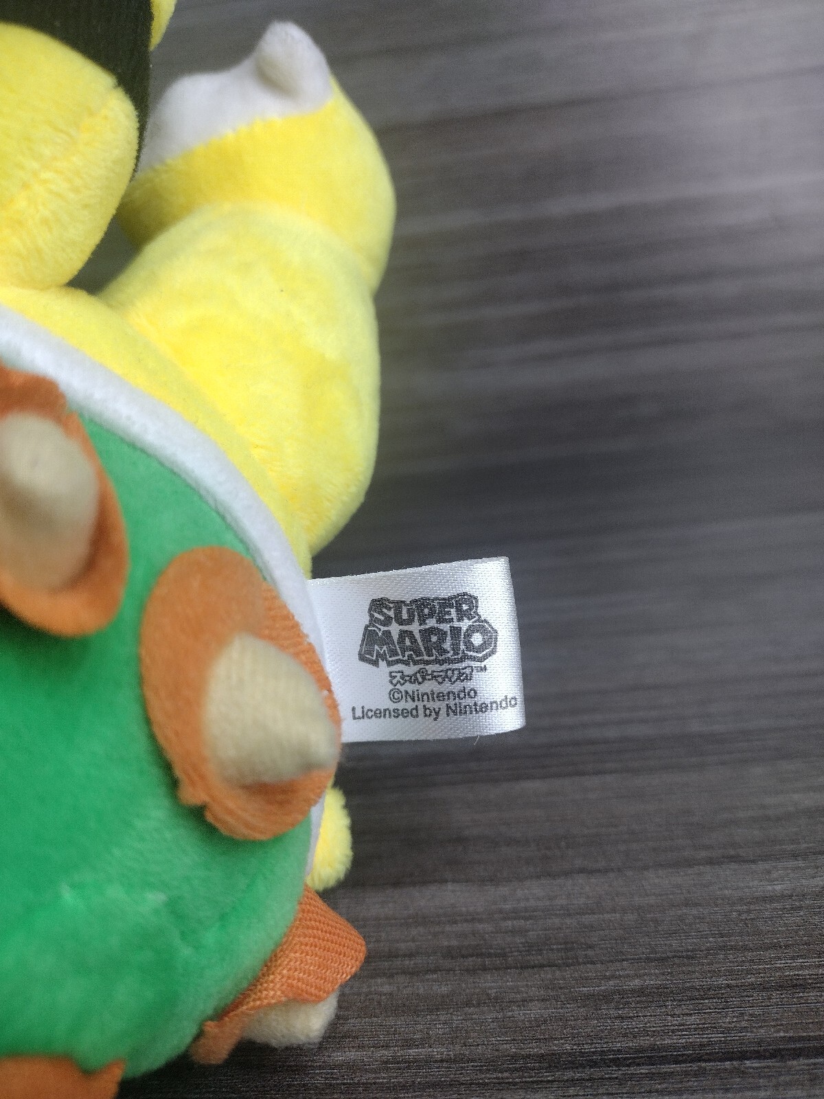 Super Mario BOWSER JR Plush Toy Doll Sanei 2009 Authentic Nintendo Used ...