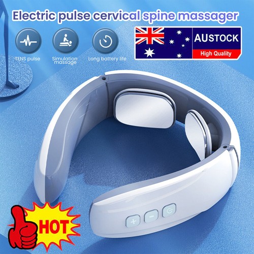 EMS Neck Acupoints Lymphvity Massage Device with Heat AE | eBay