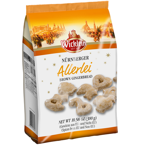 Wicklein Nuremberg Assorted Gingerbread with Fine Icing 300g ...