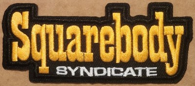 Squarebody Syndicate embroidered Iron on patch restoration | eBay