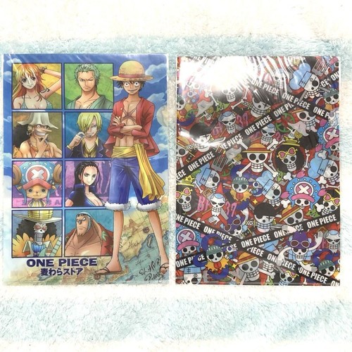 One Piece Clear File Set 4pcs Straw Hat Crew Luffy Zoro Nami Usopp ...