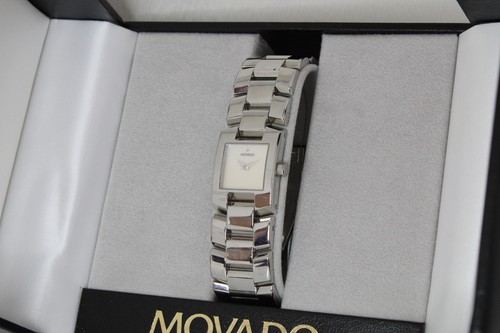 Quartz Watch Movado 84-A1-1431 - Rectangular 21x29 MM | eBay Australia
