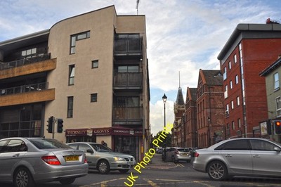 Photo A3 Manchester : Salford - Bloom Street At the road junction with ...