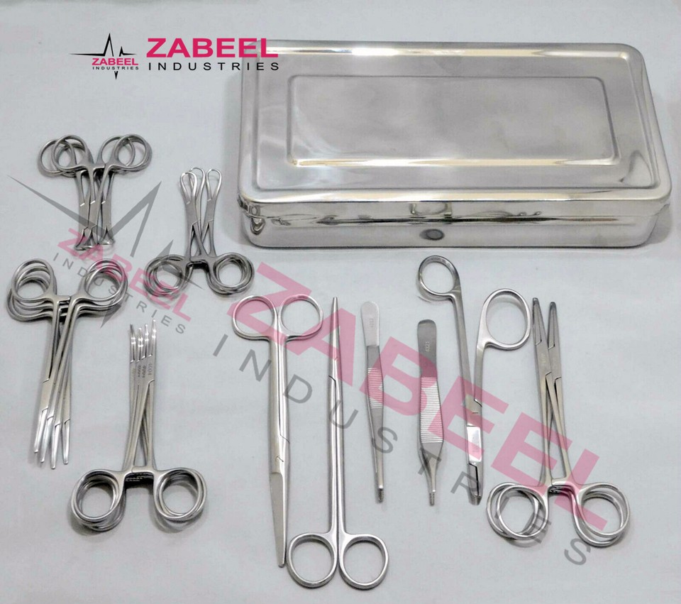 Veterinary General Surgery Kit Stitch Up Kit Surgical Instruments Human ...