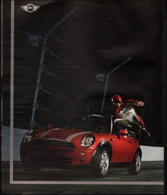 2005 Print ad Mini retro car Auto Vehicle Red Photo 2-pgs 09/21/23 | eBay
