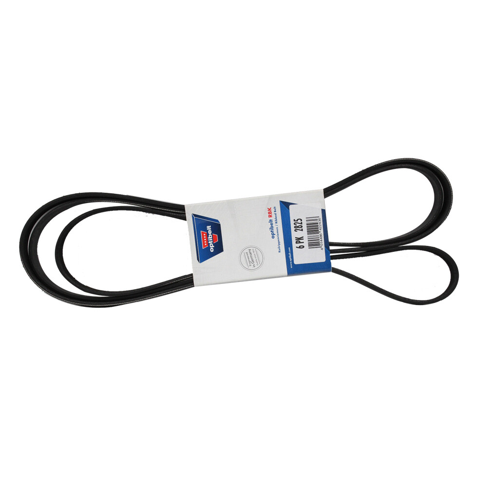 Optibelt Drive Belt 6PK2825 for Holden VT Commodore V6 Supercharged L67 ...