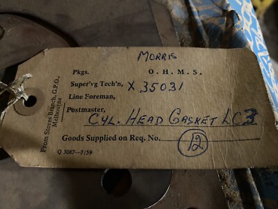 Morris Head Gasket | eBay Australia