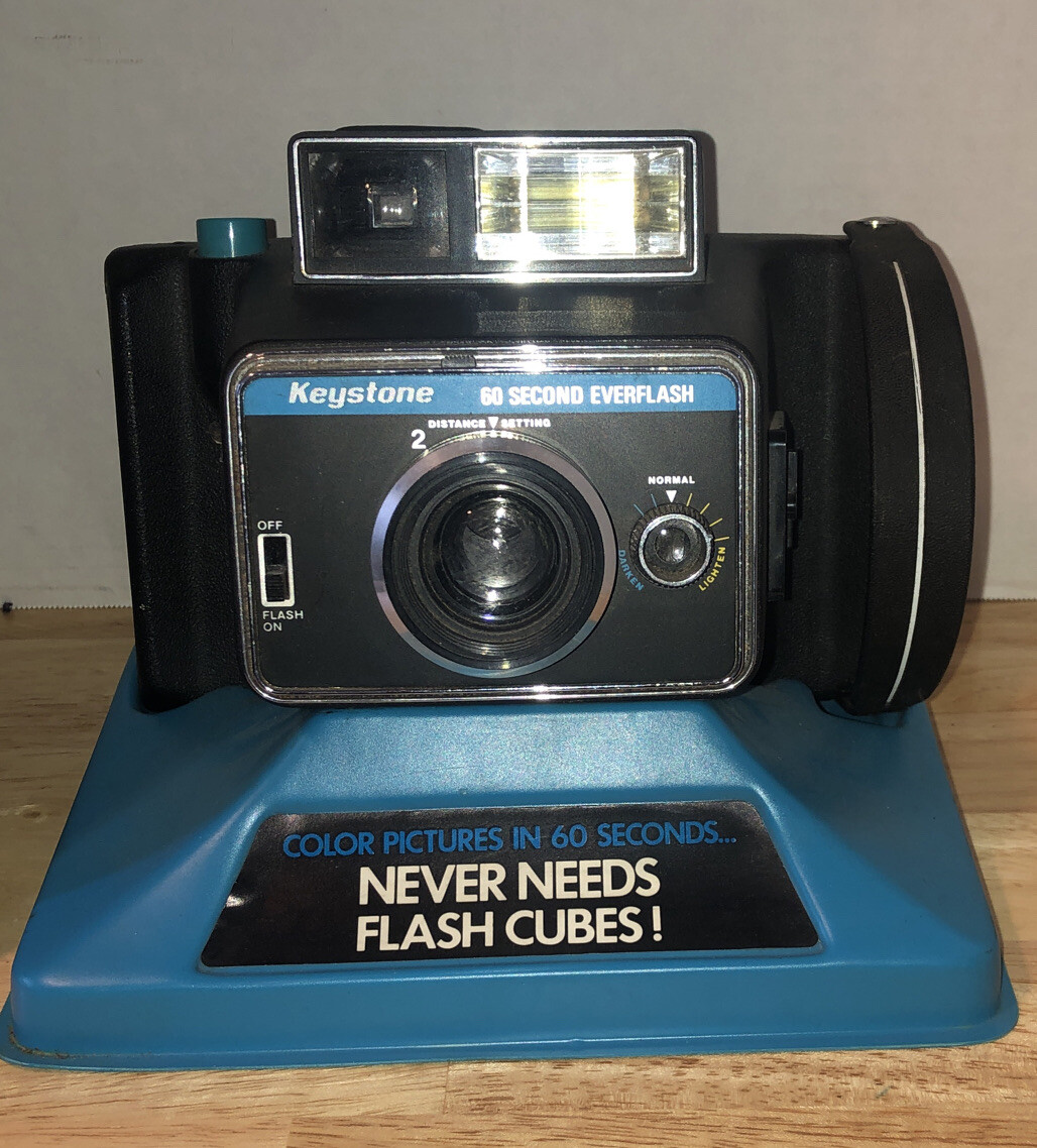 vintage Keystone 60 Second Everflash Camera, Free Shipping | eBay