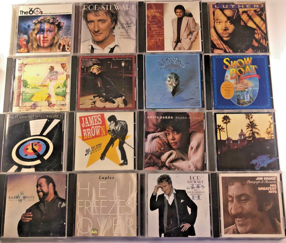 CD's Pick Choose your own-LOT #10i-Country, Rock, Rap, R&B-Combined S/H ...