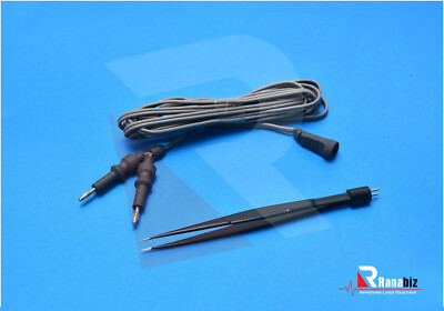 American Semkin Bipolar Forcep,Non-Stick Reusable-L:14cm[0.5/1mm &3m ...