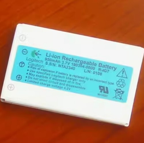 Logitech 1250mAh 3.7V Li-Ion Battery Logitech remote control battery 3 ...