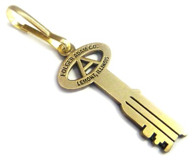 Folger Adam Prison Jail Key Guard Jacket Purse Backpack Bag Zipper Pull ...