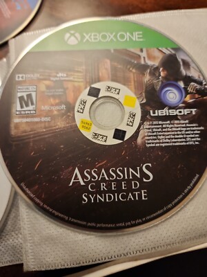 Assassin's Creed Syndicate Xbox One (disc Only) 887256014261| eBay