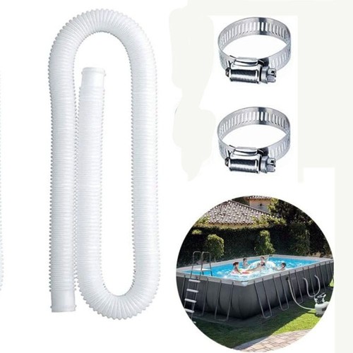 For Above Ground Pools Swimming Pool Pipe With Clips Filter Pump Hose ...