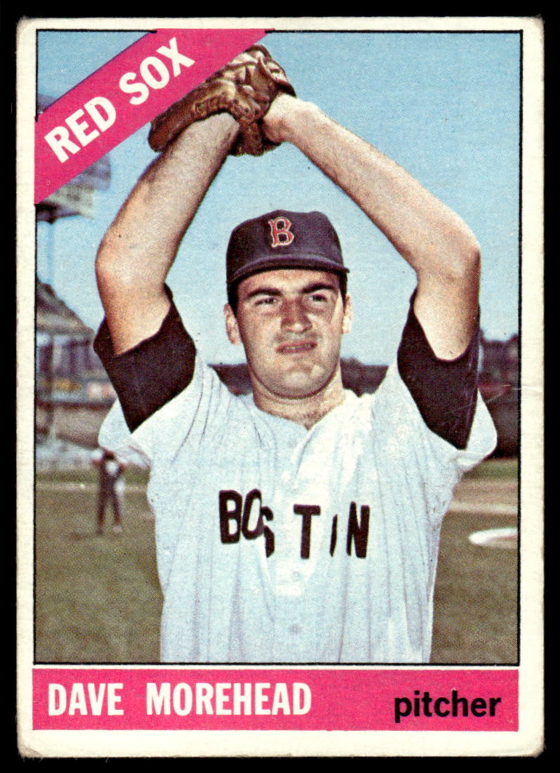 1966 Topps Dave Morehead #135 Boston Red Sox Baseball Card | eBay