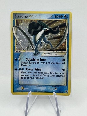 2005 Suicune Gold Star - EX Unseen Forces #115 Holo Pokémon TCG NM-MINT ...