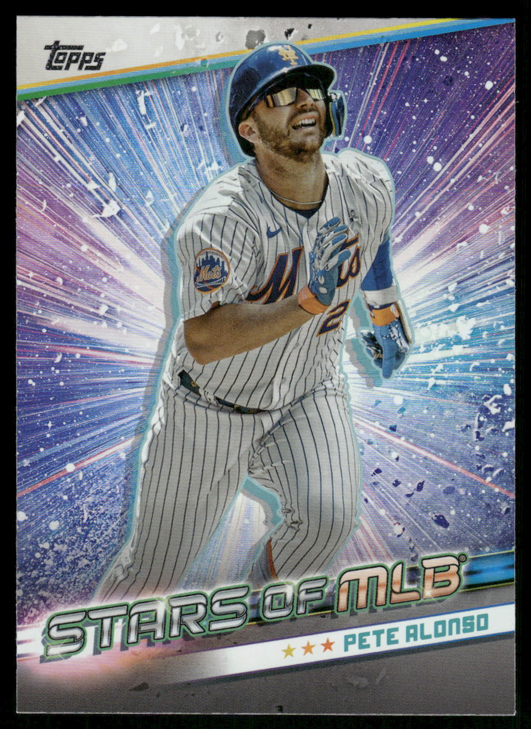 2024 Topps Stars of MLB Chrome #CSMLB-24 Pete Alonso New York Mets | eBay