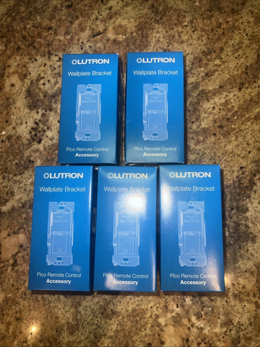 LOT OF 5 Lutron PICO-WBX-ADAPT Pico Wall Bracket - Mount Pico to Box ...