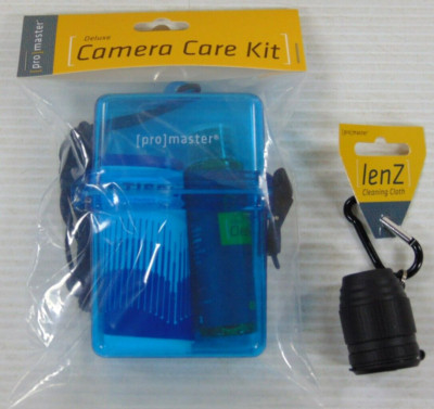 Pro Master Deluxe Camera Care Kit & Pro Master Lenz Cleaning Cloth New ...