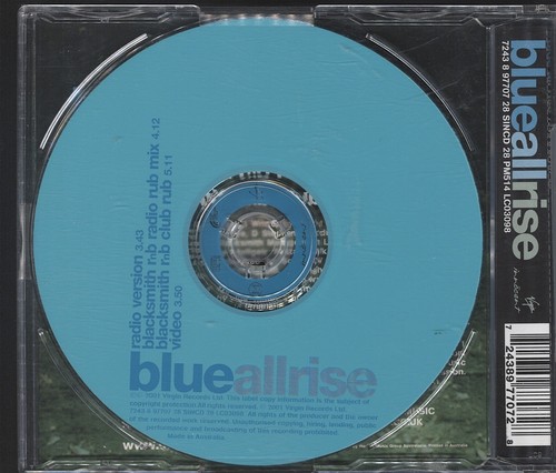 Blue- All Rise CD (single) enhanced | eBay