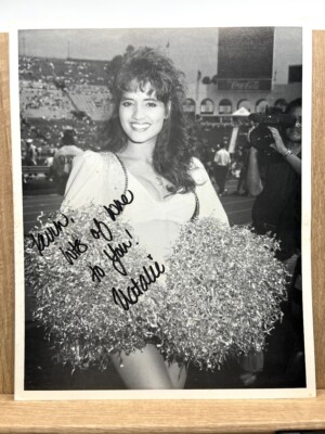 Vintage 1990s Los Angeles Raiderette Cheerleader NFL Football Natalie ...
