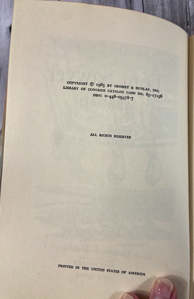 Tom Sawyer Abroad; Tom Saw COMPANION LIBRARY ~ 1965 Hardcover ...
