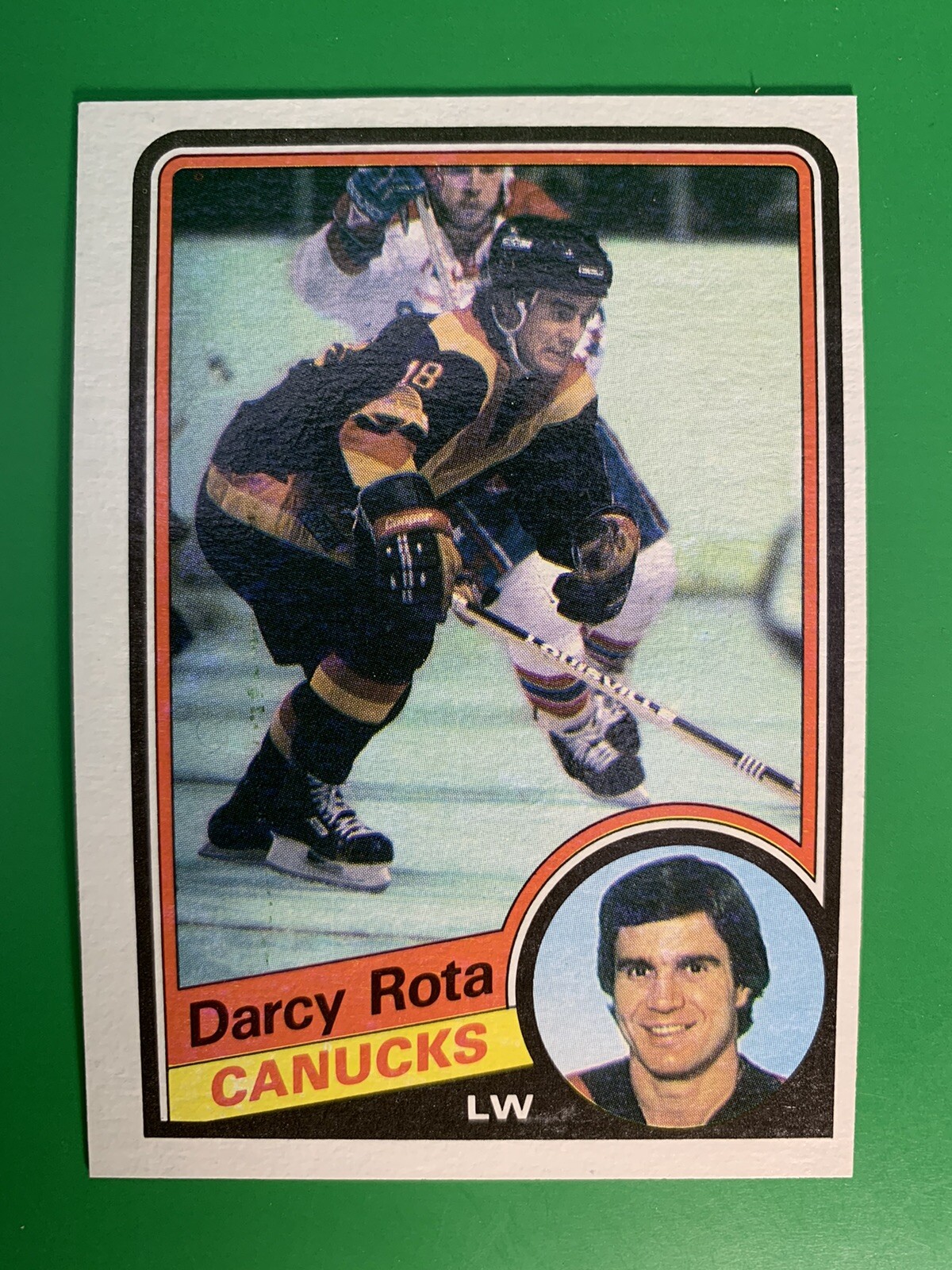 1984-85 Topps Darcy Rota SP #139 Vancouver Canucks | eBay