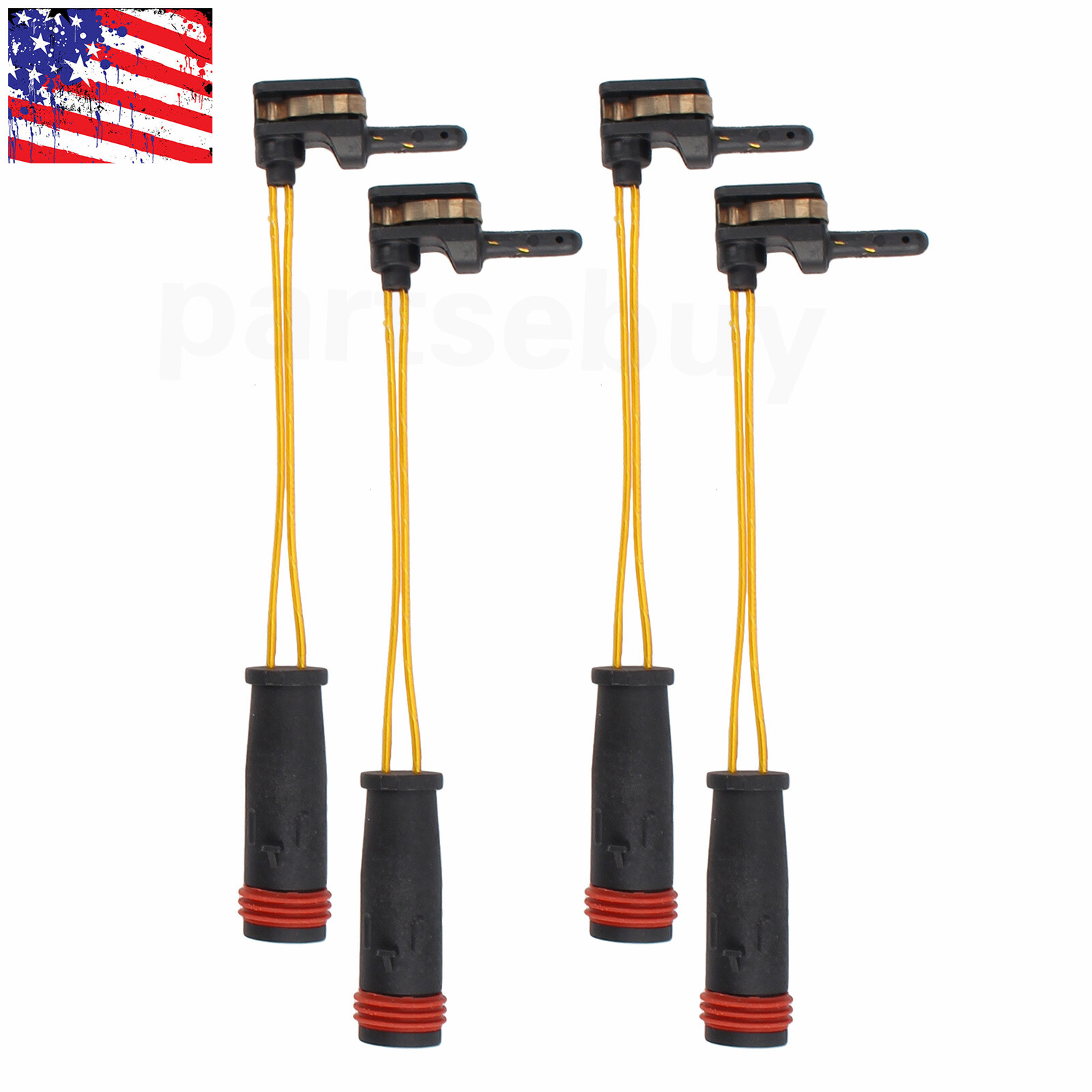4PCS BRAKE PAD WEAR SENSOR FOR MERCEDES 2115401717 2205400617 ...