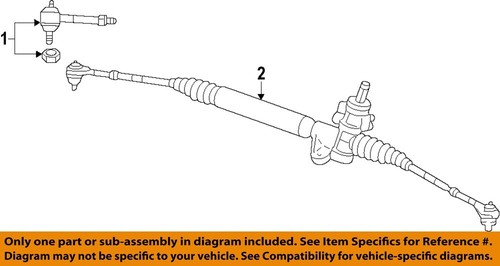 CHRYSLER OEM 16-23 Durango Steering Gear Linkage-Tie Rod End 68303630AA ...