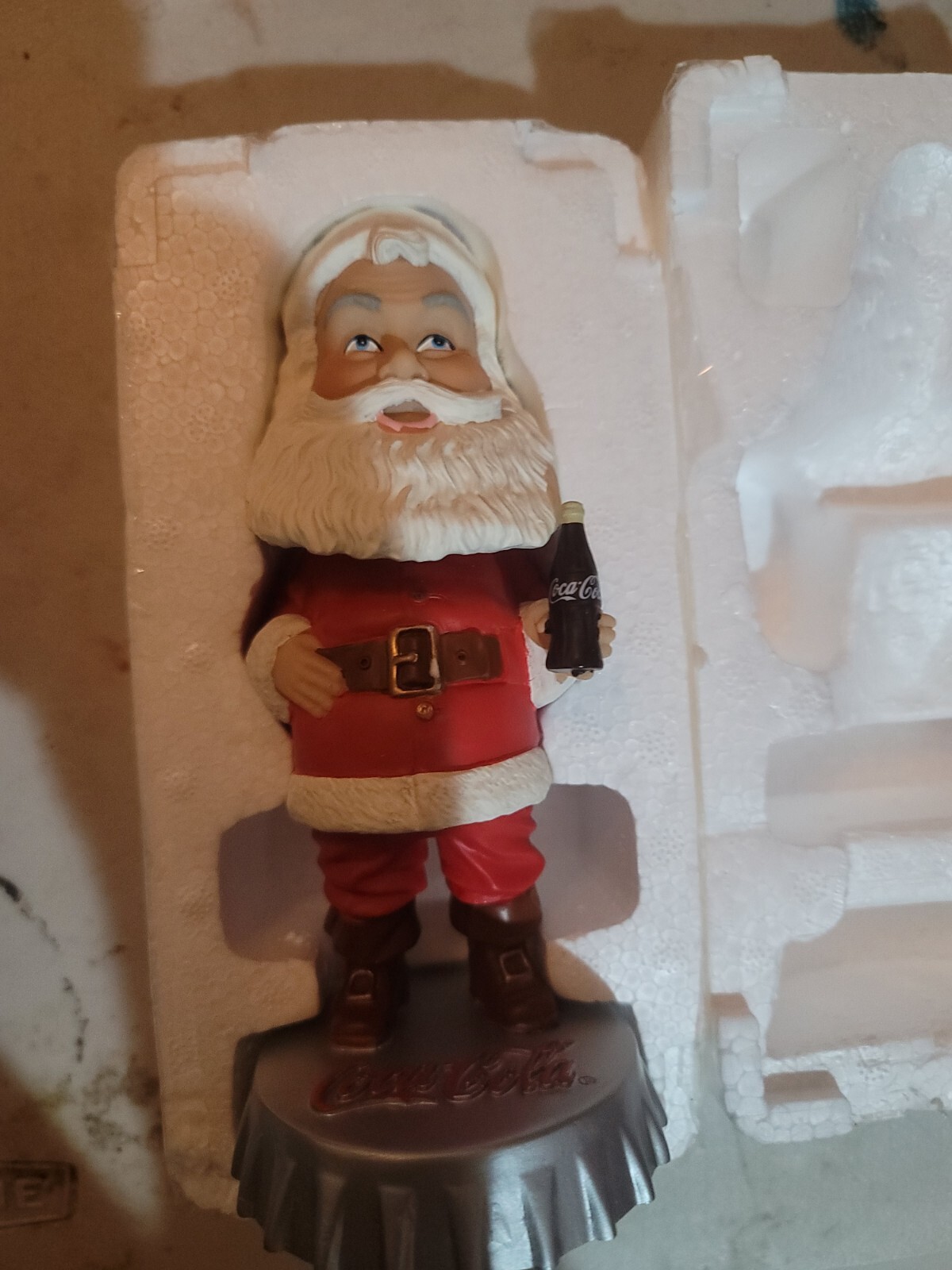 Coca Cola Santa Claus Bobblehead Collectible Figurine New In Box Carl's ...