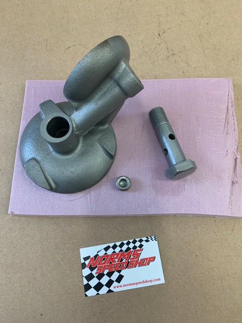 Mopar Small Block 273 318 340 360 Right Angle Oil Filter Adapter for ...