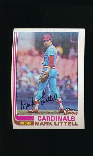 1982 Topps #56 Mark Littell * Pitcher * St. Louis Cardinals * EX-MT ...