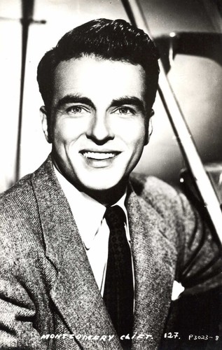 Montgomery Clift Actor Vintage RPPC Postcard | eBay