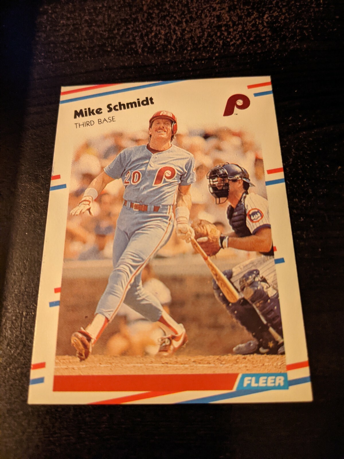 Mike Schmidt 1988 Fleer Baseball Card #315 Phillies Hall of Fame NM | eBay