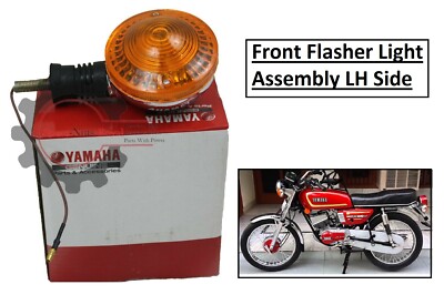 Yamaha Front Flasher Light Assembly LH Side Fit For RX100 | eBay Australia