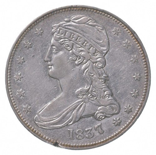 1837 Capped Bust Half Dollar RE *8684 | eBay